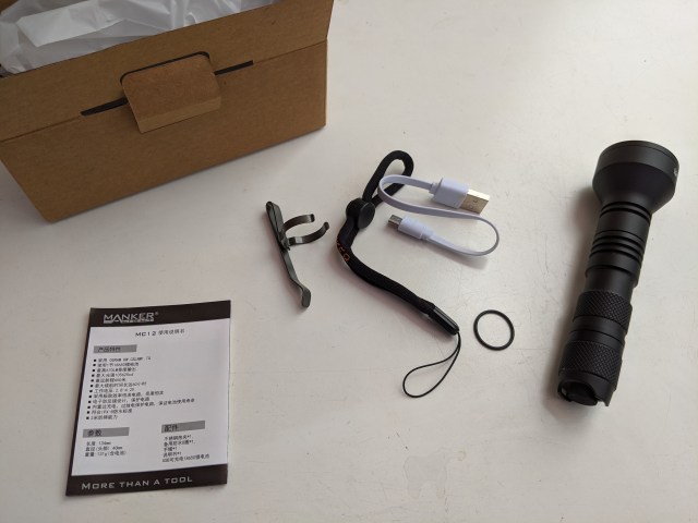 Manker MC12 flashlight review – Dave's Tech Reviews